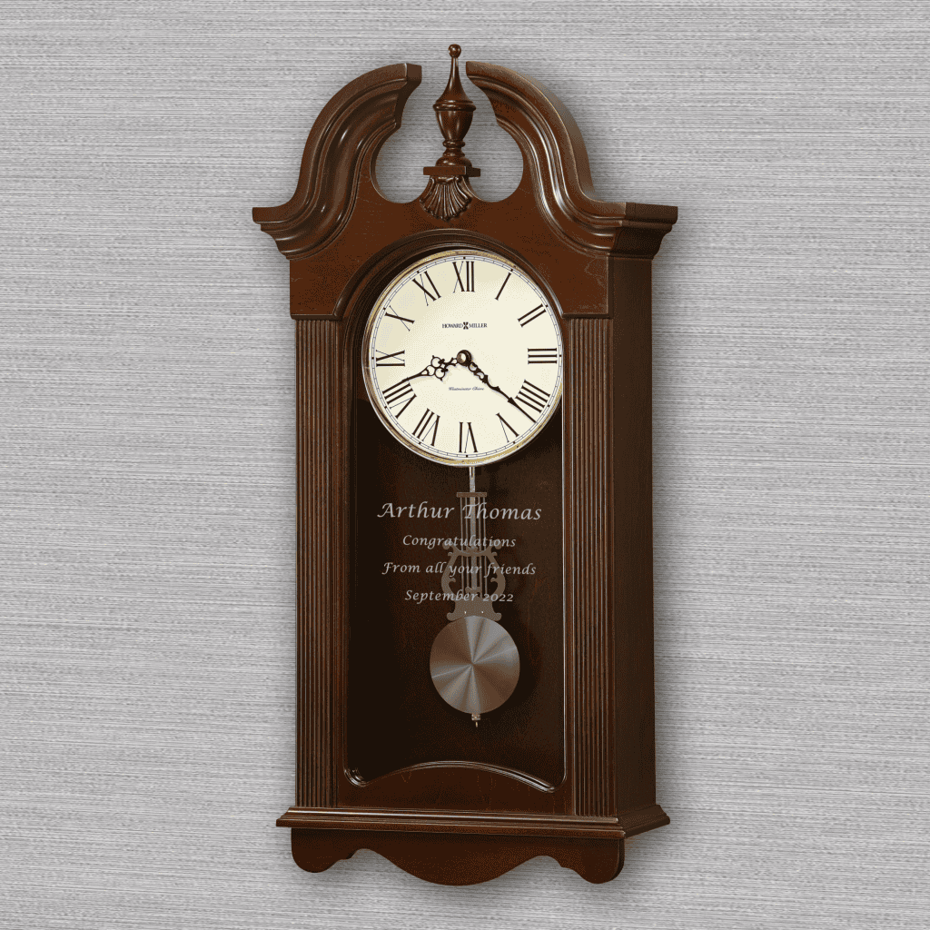Personalized Howard Miller Malia Wall Clock - The Glass Fox